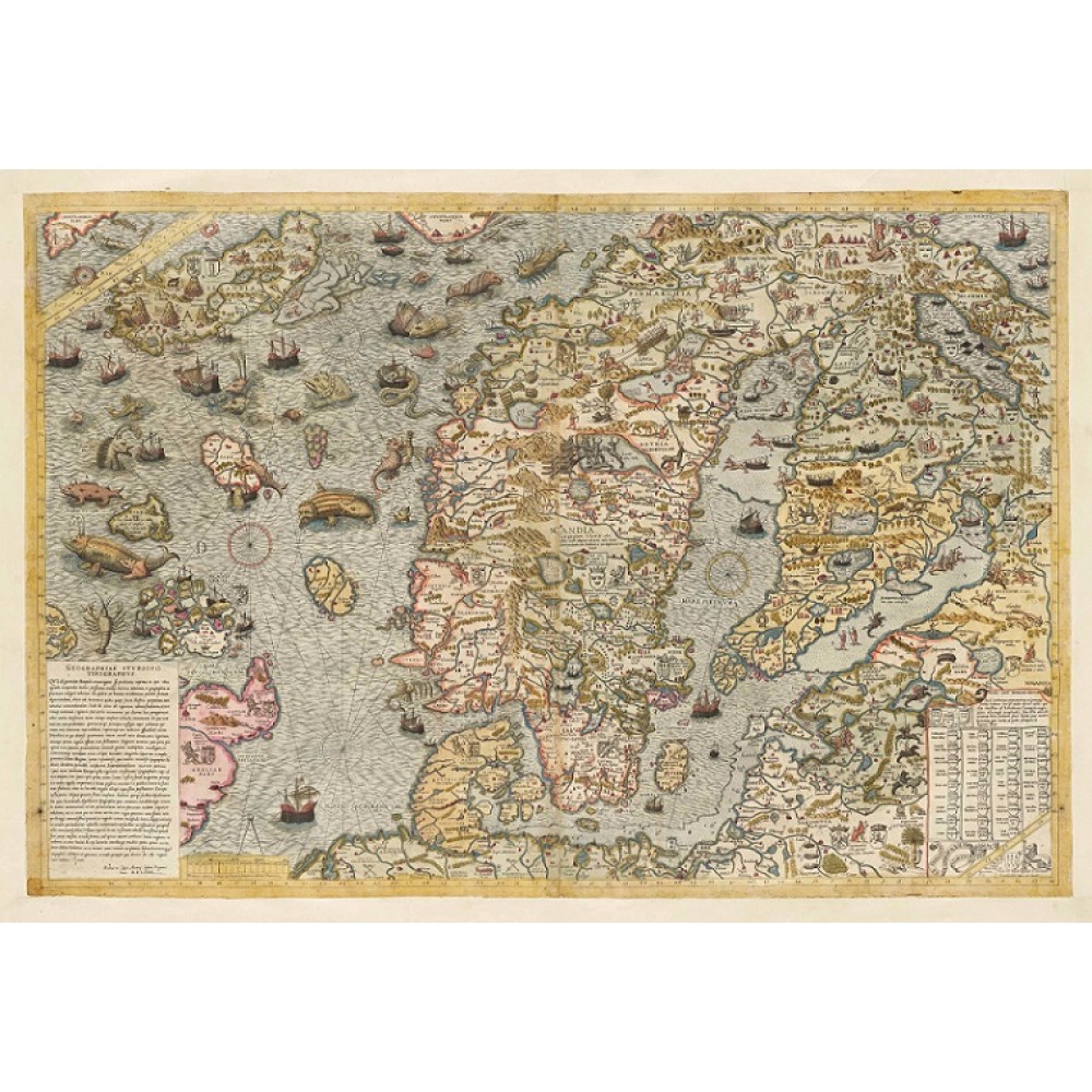 Köp Carta Marina 1572 med snabb leverans - Kartbutiken.se