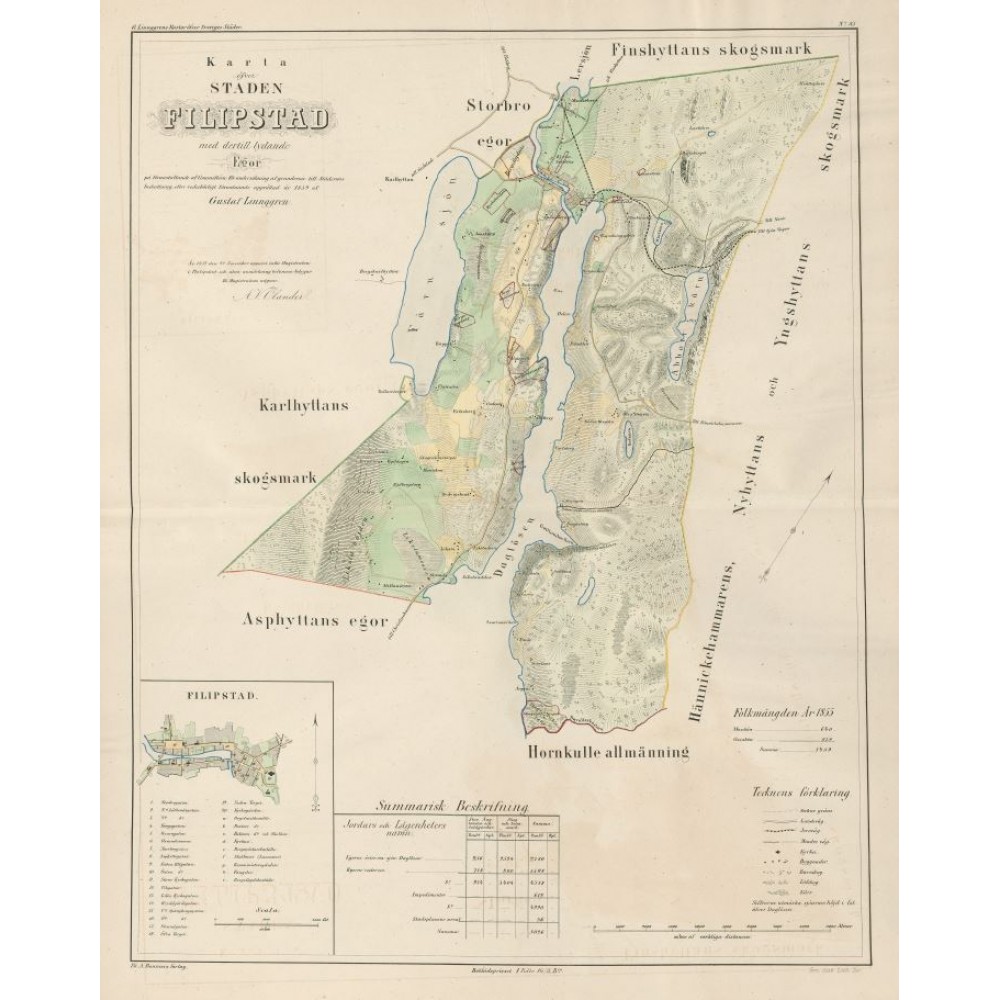 Köp Filipstad 1859 med snabb leverans - Kartbutiken.se