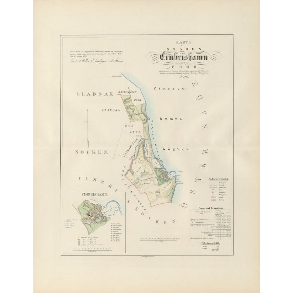Köp Simrishamn 1854 med snabb leverans - Kartbutiken.se