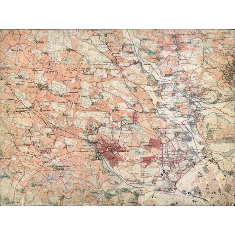 Köp Sundbyberg häradsekonomiska kartan med snabb leverans - Kartbutiken.se