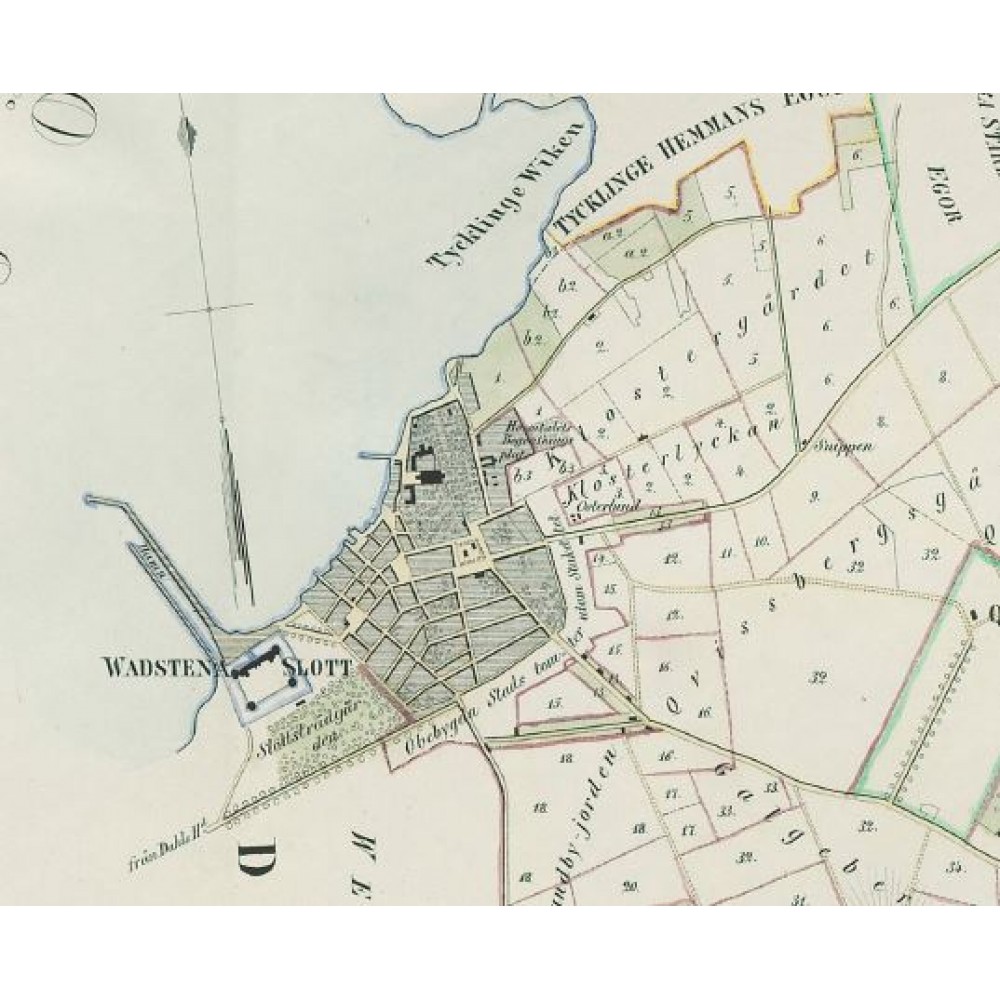 Köp Vadstena 1854 med snabb leverans - Kartbutiken.se
