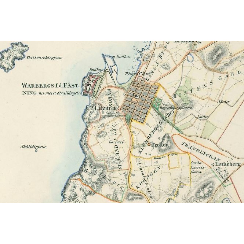 Köp Varberg 1855 med snabb leverans - Kartbutiken.se