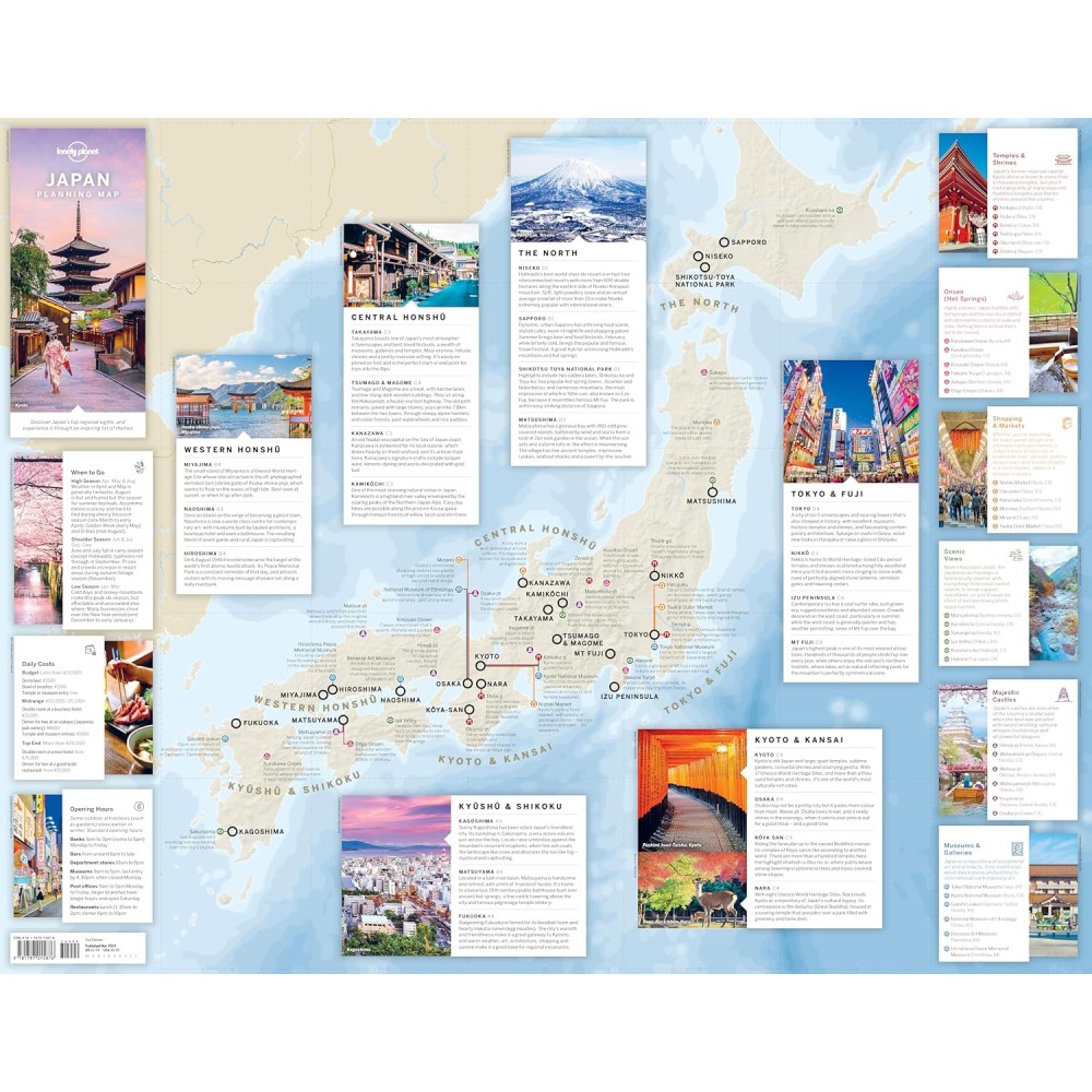 Köp Japan Planning Map Lonely Planet med snabb leverans - Kartbutiken.se