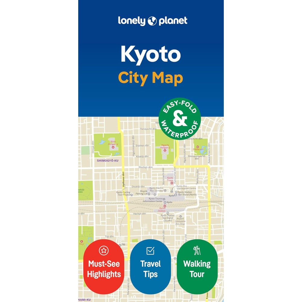 Köp Kyoto City Map Lonely Planet med snabb leverans - Kartbutiken.se