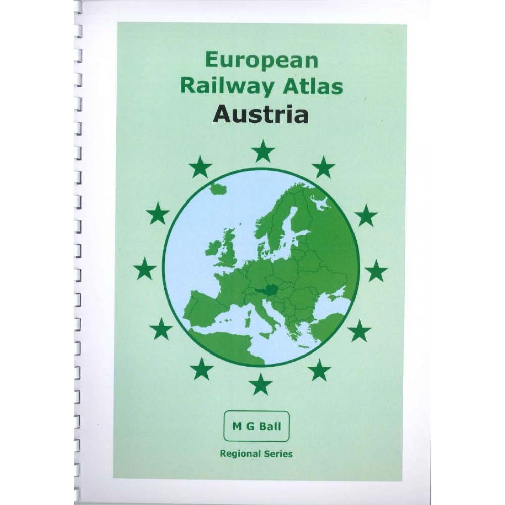 Köp European Railway Atlas Austria med snabb leverans - Kartbutiken.se
