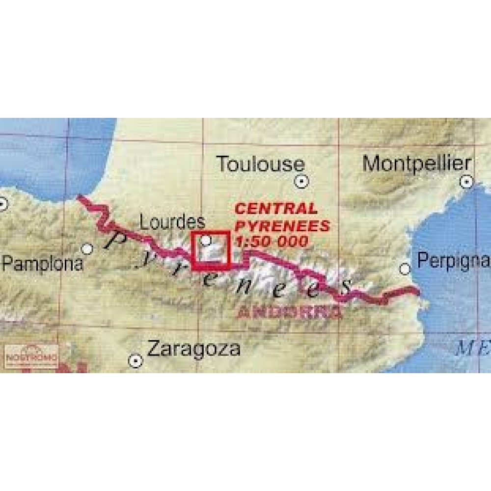 Köp Pyreneerna Central Terrquest med snabb leverans - Kartbutiken.se