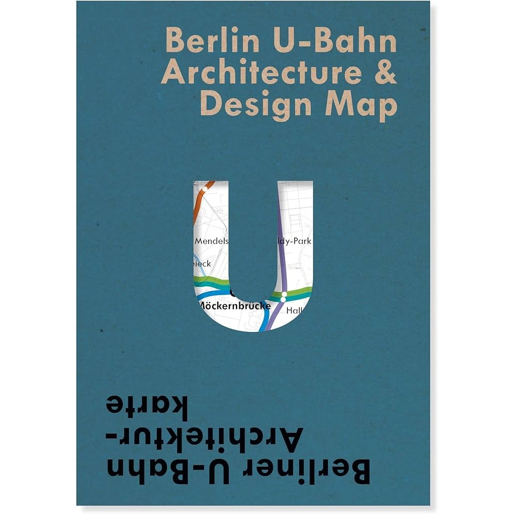 Köp Berlin U-Bahn Architecture & Design Map med snabb leverans ...