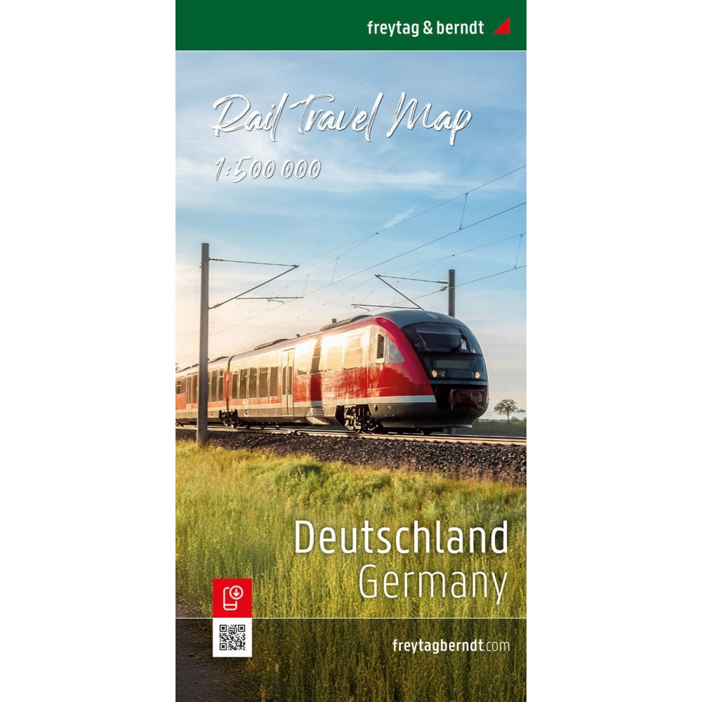 Köp Tyskland Rail Travel Map FB med snabb leverans - Kartbutiken.se