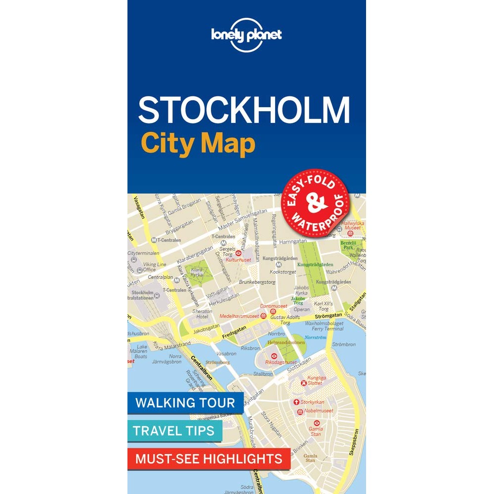 Köp Stockholm City Map Lonely Planet med snabb leverans - Kartbutiken.se