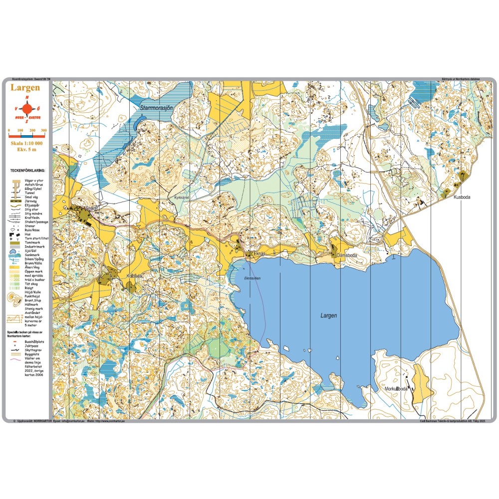 Köp 95 Largen Norrkartor med snabb leverans - Kartbutiken.se