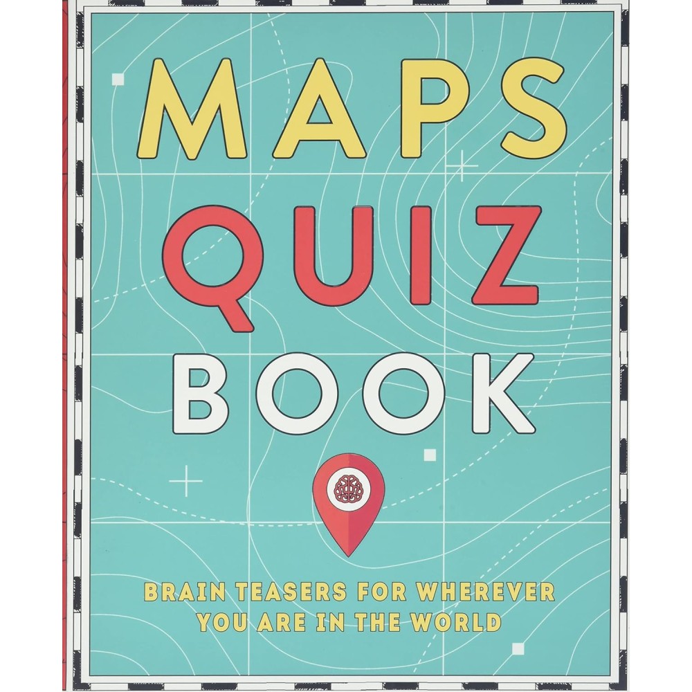 Köp Maps Quiz Book med snabb leverans - Kartbutiken.se