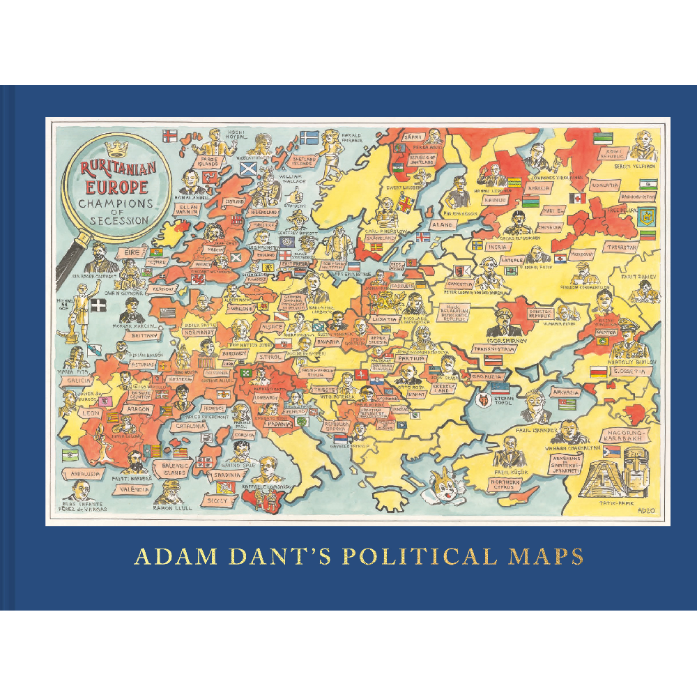 Köp Adam Dants Political Maps med snabb leverans - Kartbutiken.se