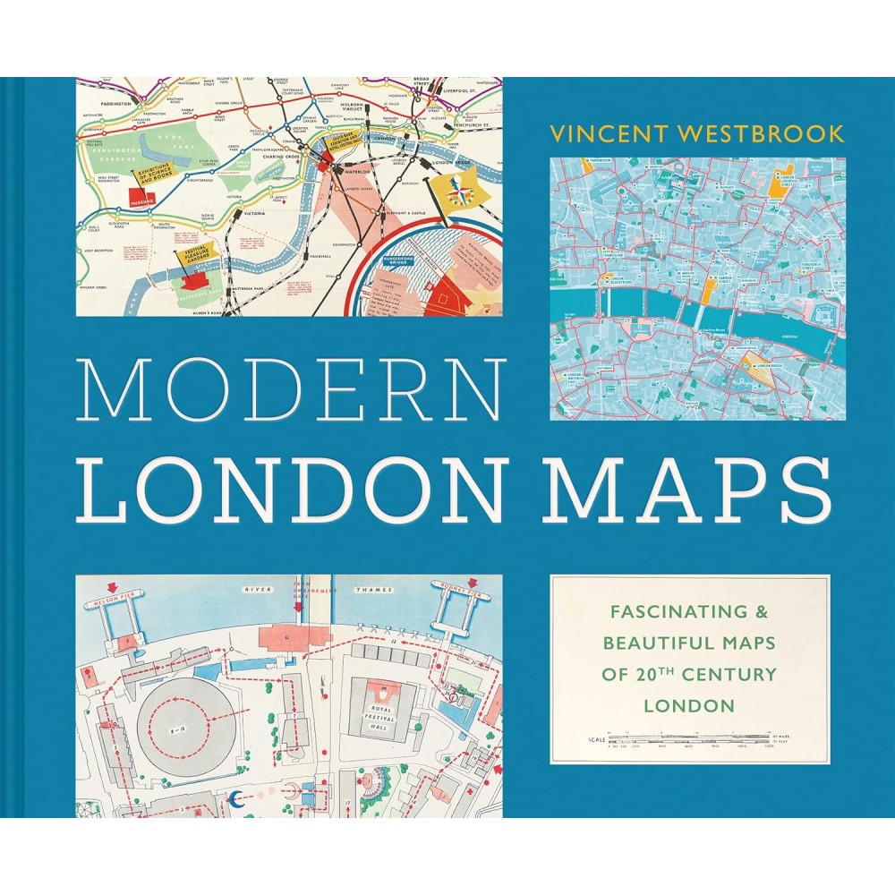 Köp Modern London Maps med snabb leverans - Kartbutiken.se