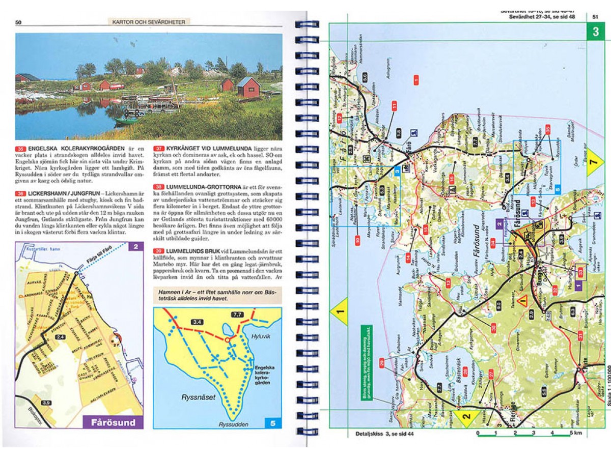 Köp Turist och Cykelguide Gotland med snabb leverans - Kartbutiken.se