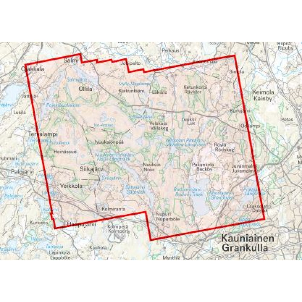 Köp Nuuksio Noux Calazo med snabb leverans - Kartbutiken.se