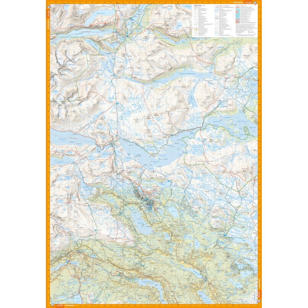 Köp Beitostölen & Filefjell Calazo med snabb leverans - Kartbutiken.se