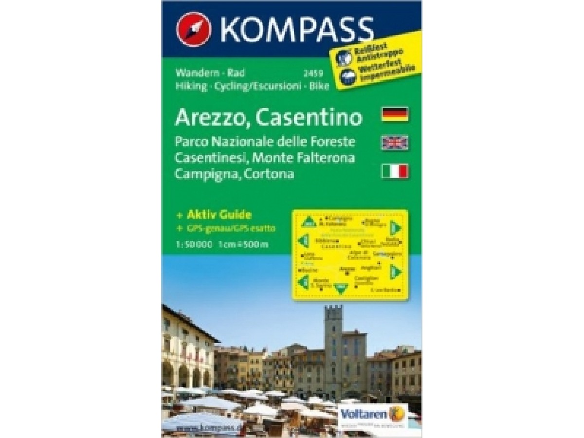 Köp 2459 Kompass Wanderkarte med snabb leverans - Kartbutiken.se