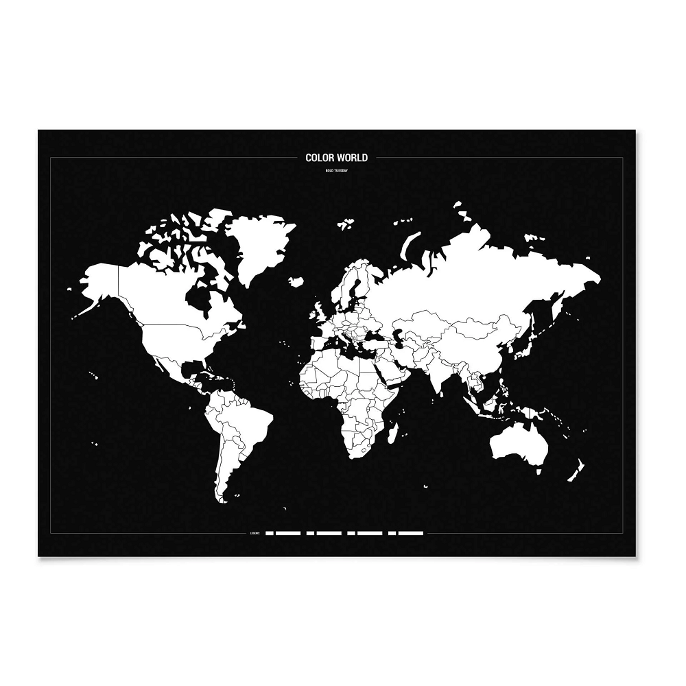 Köp Color Your World med snabb leverans - Kartbutiken.se