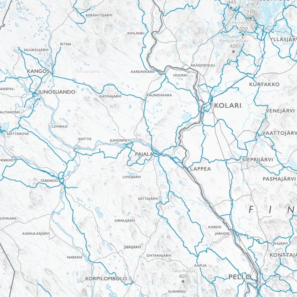 Köp Skoterkarta Norrbotten 50x70cm Dapa Maps med snabb leverans ...